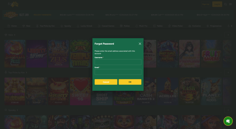 Fair Go Casino Australia login - Access your account online